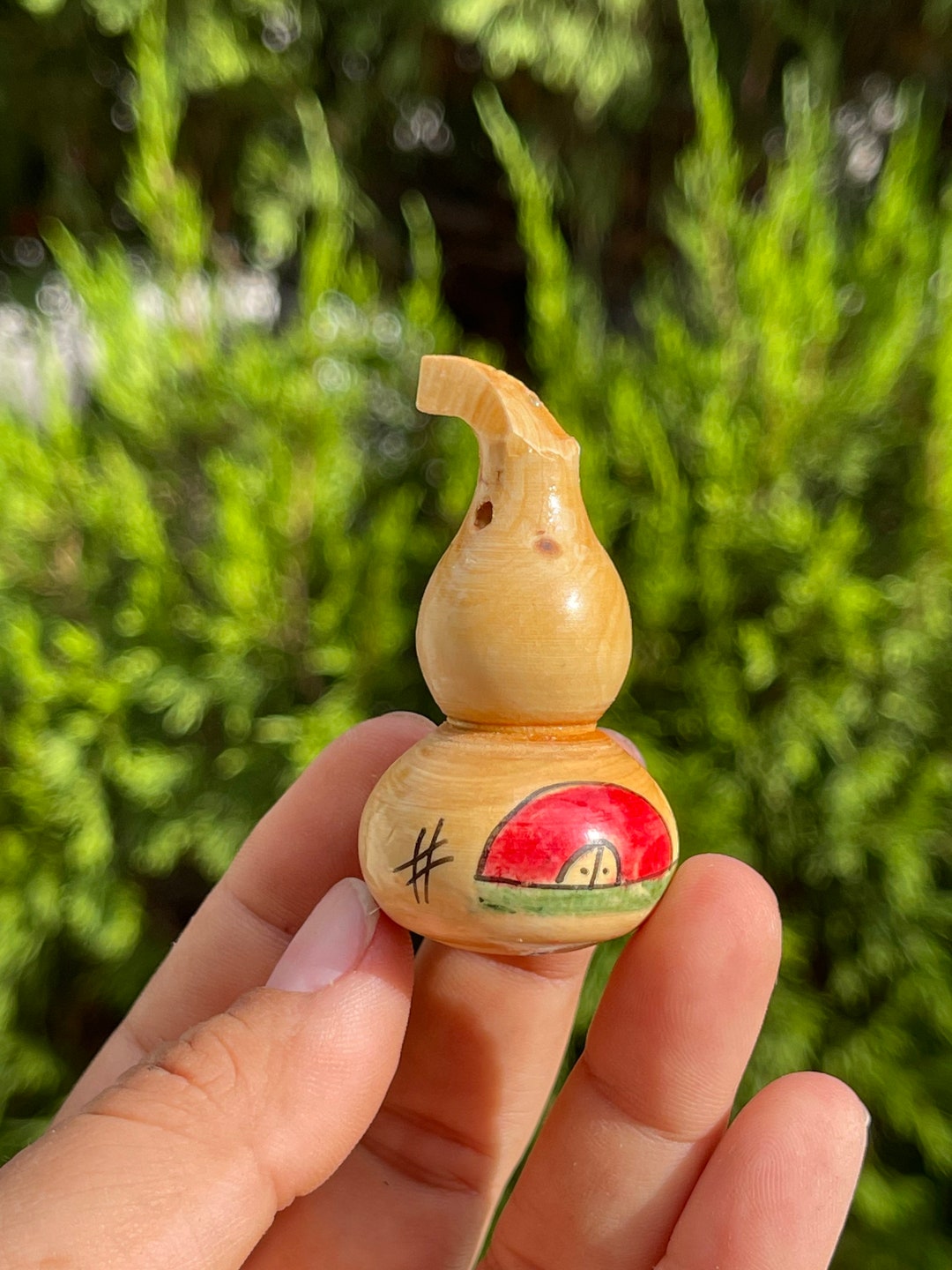 Miniature Mexican Inspired Gourd Canteen Bule for Arts and Crafts Day ...