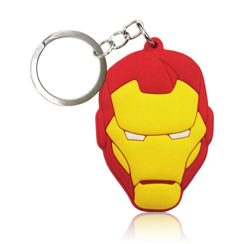 11 Superhero Party Favors Key Chains Spiderman Batman - Etsy