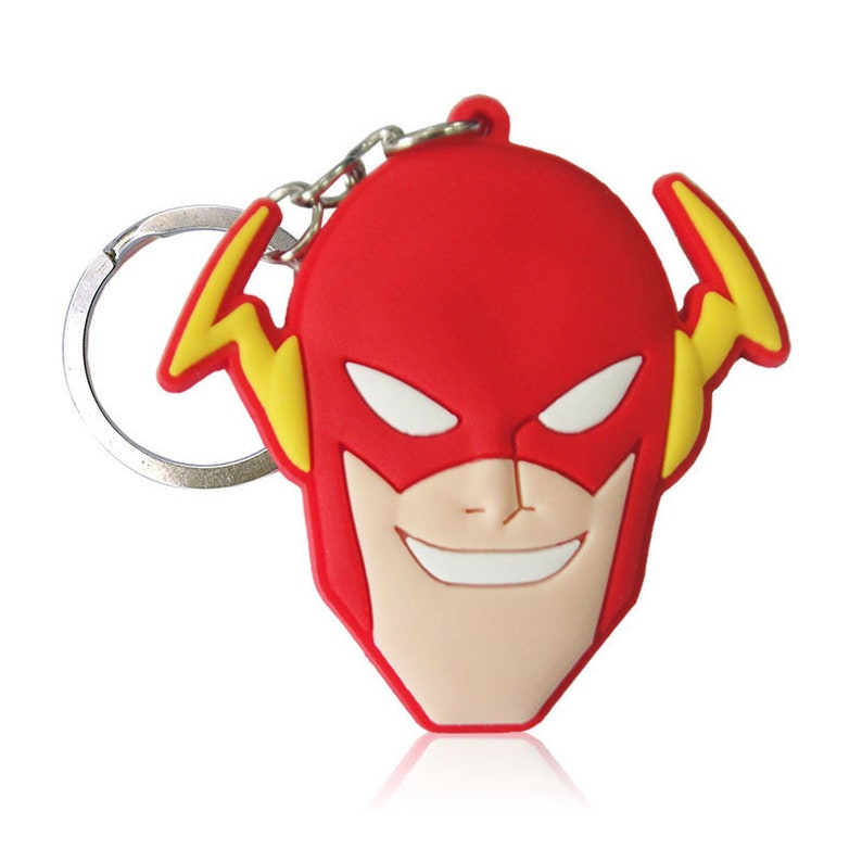 11 Superhero Party Favors Key Chains Spiderman Batman - Etsy