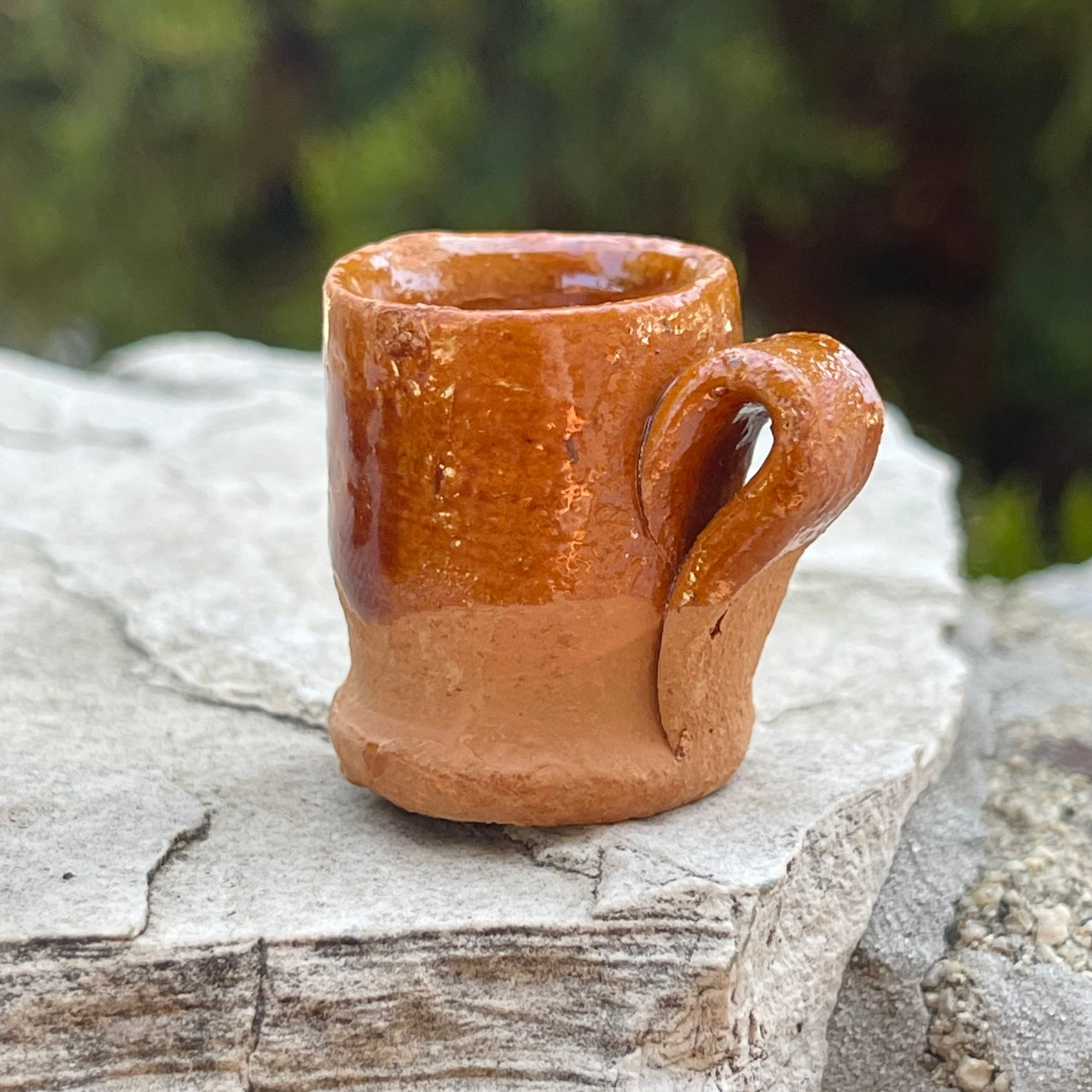 Mini Mexican Pottery Ceramic Mud Mugs Jarritos for Arts and - Etsy