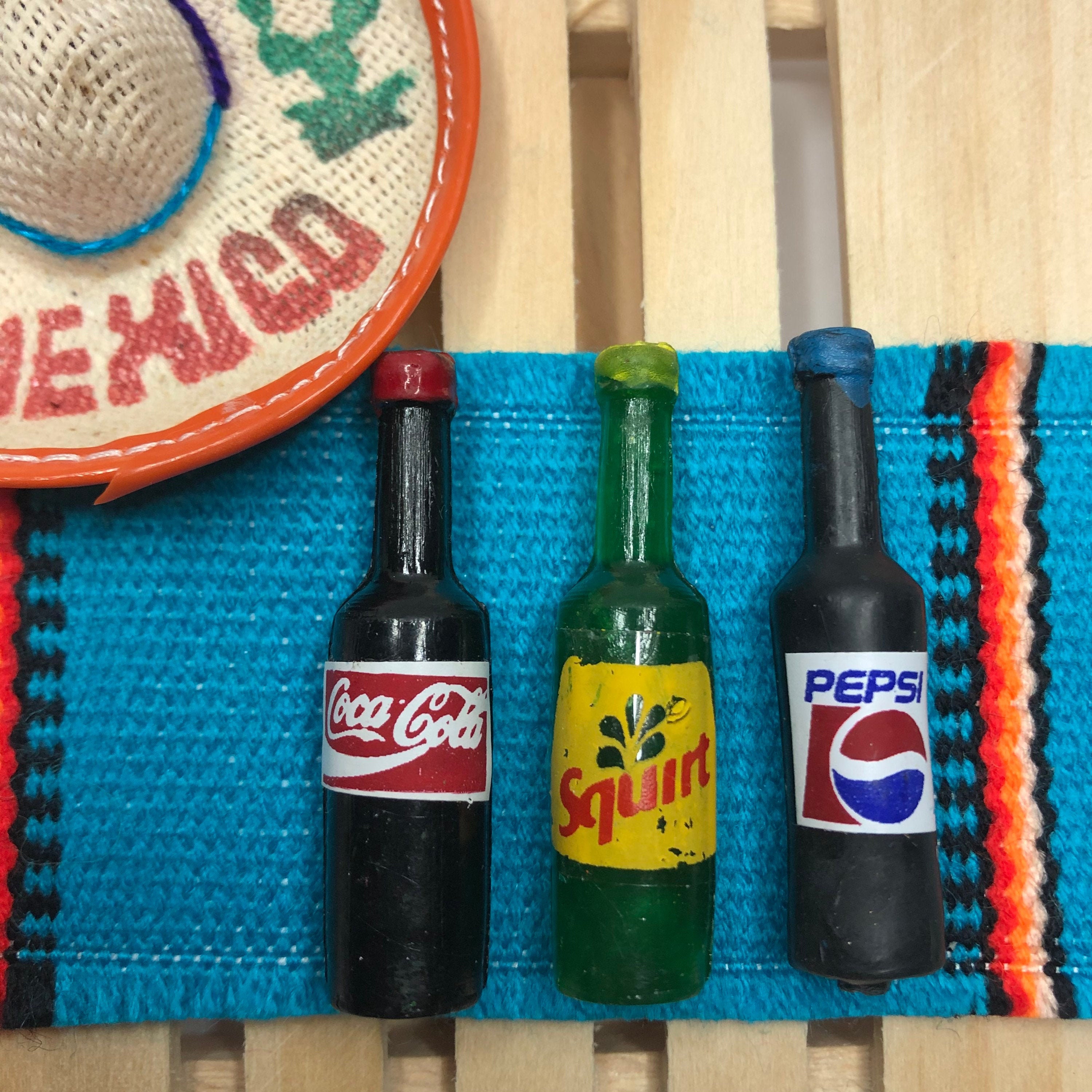 Mexican Pepsi Glass Bottle