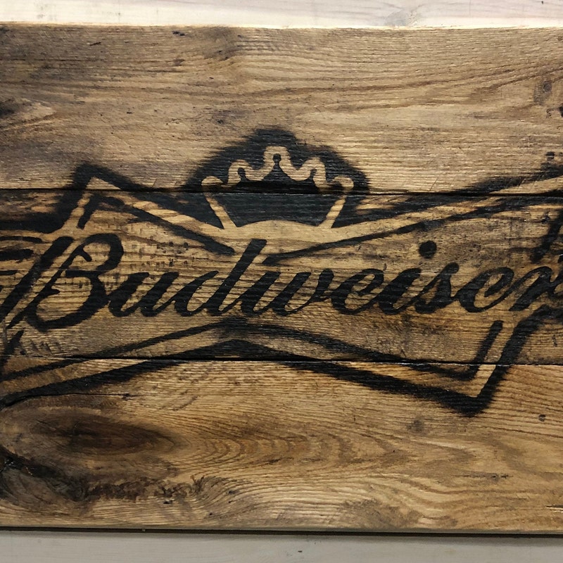 Budweiser Neon Signs - Etsy
