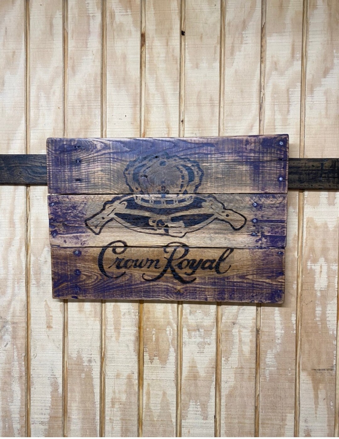 Crown Royal Reclaimed Sign-heritage Edition - Etsy