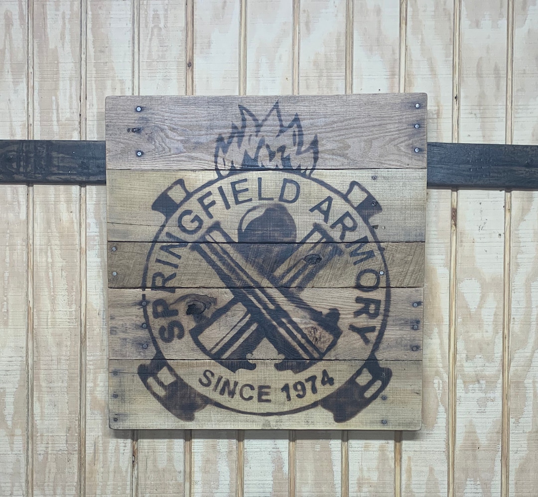 Springfield Armory Reclaimed Timber Sign - Etsy