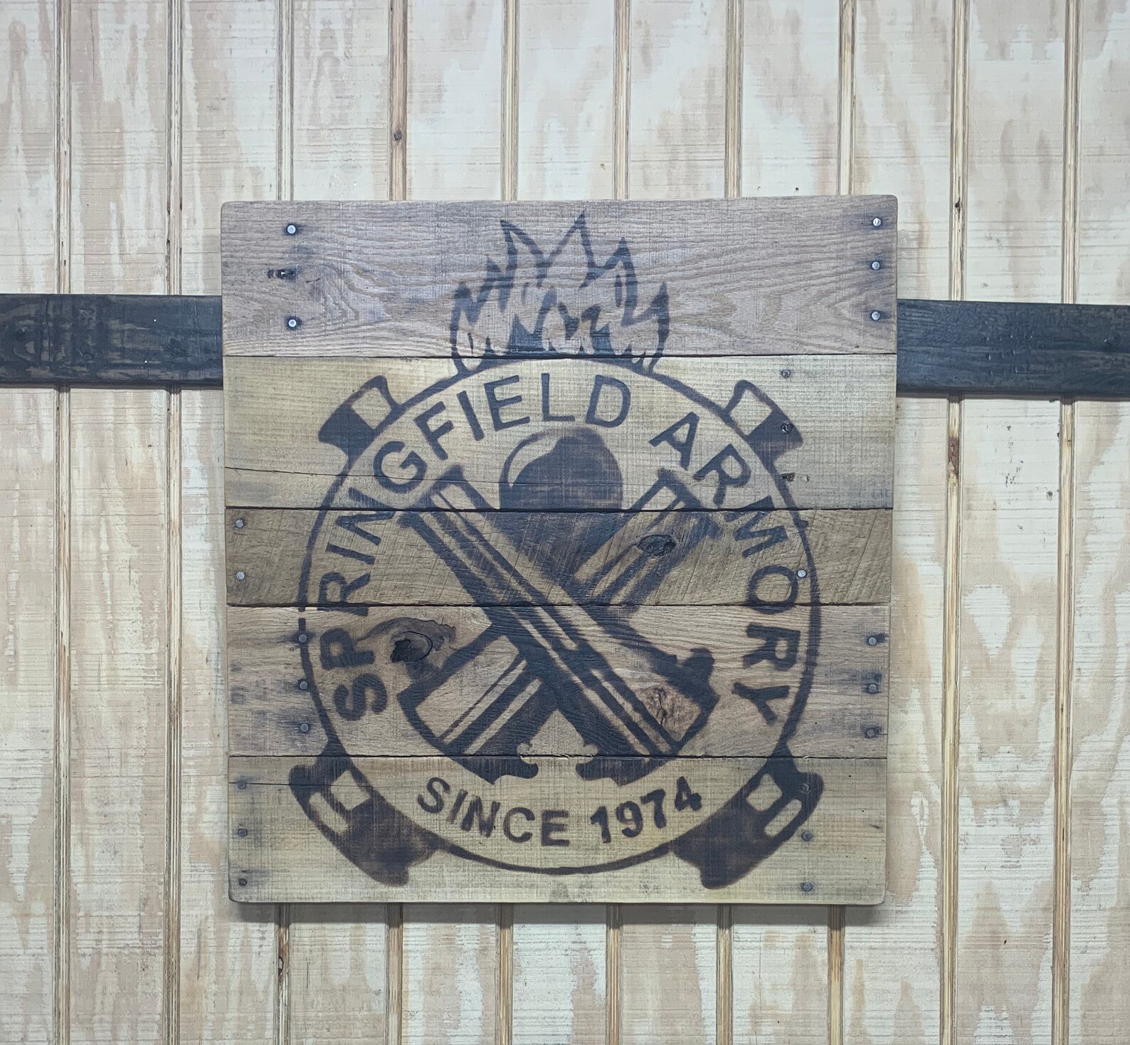 Springfield Armory Reclaimed Timber Sign - Etsy