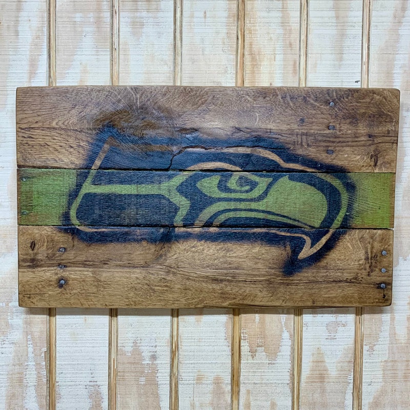 Seahawks Wood Sign - Etsy
