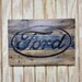 Ford Reclaimed Timber Sign Heritage Edition - Etsy