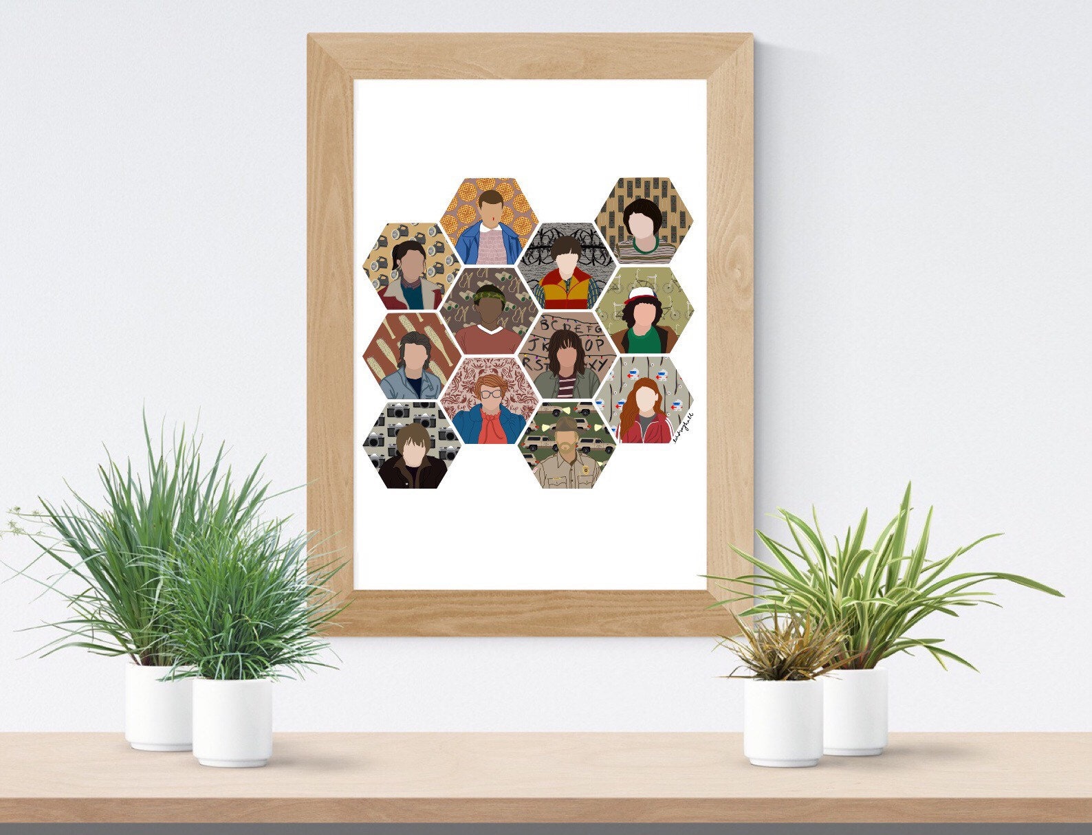 Stranger Things Art Print stranger things gift | Etsy