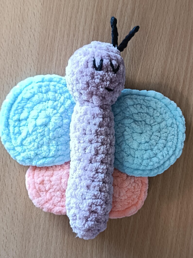 Butterfly Plushie Crochet Pattern: Amigurumi Toy (PDF Pattern) - Etsy