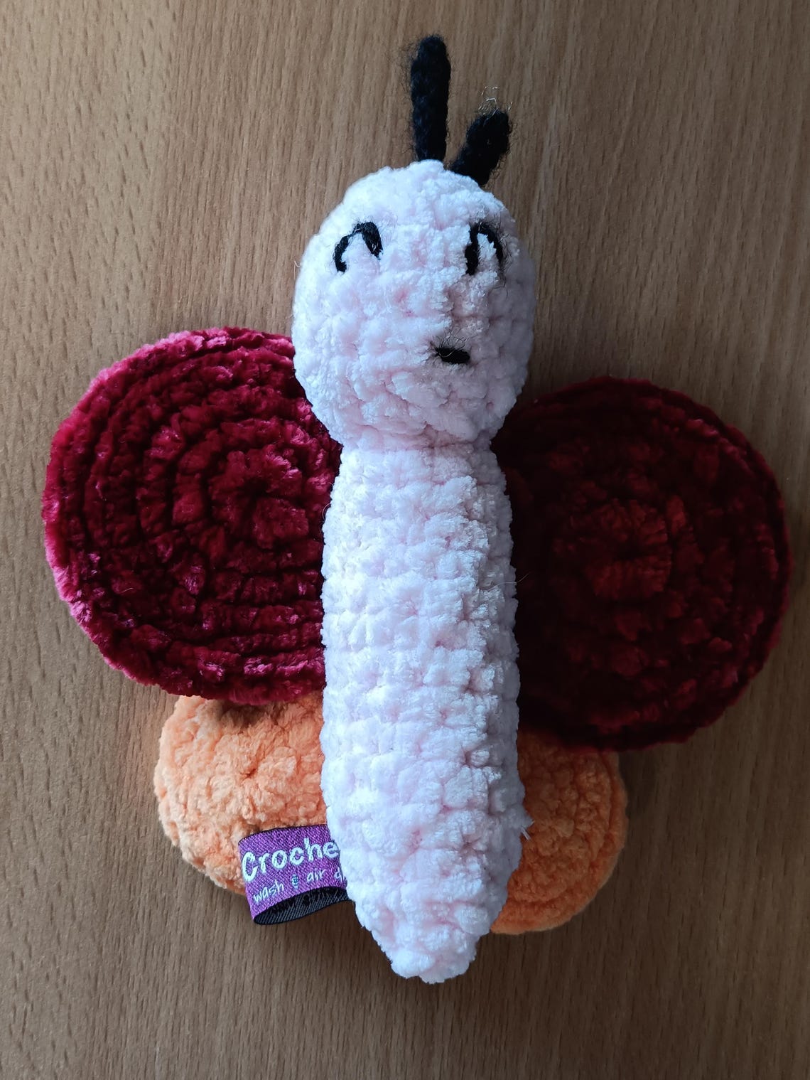 Butterfly Plushie Crochet Pattern: Amigurumi Toy (PDF Pattern) - Etsy