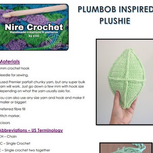 PDF CROCHET PATTERN - Plumbob Inspired Plush Toy or Pillow - Inspired ...