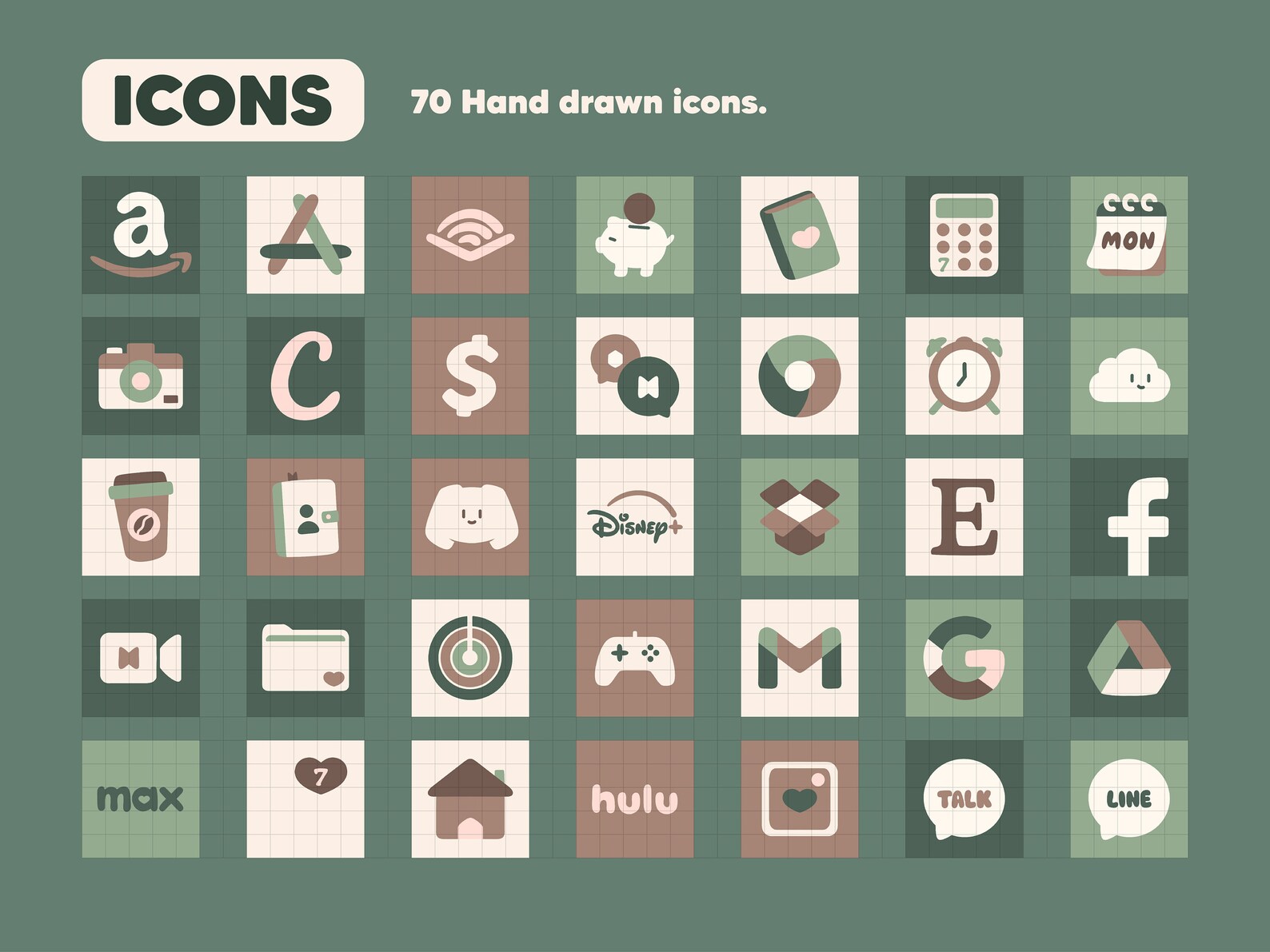 Jooncore Ios Icons App, App Icons Pack, Icons Set, Phone Icons, Ios ...