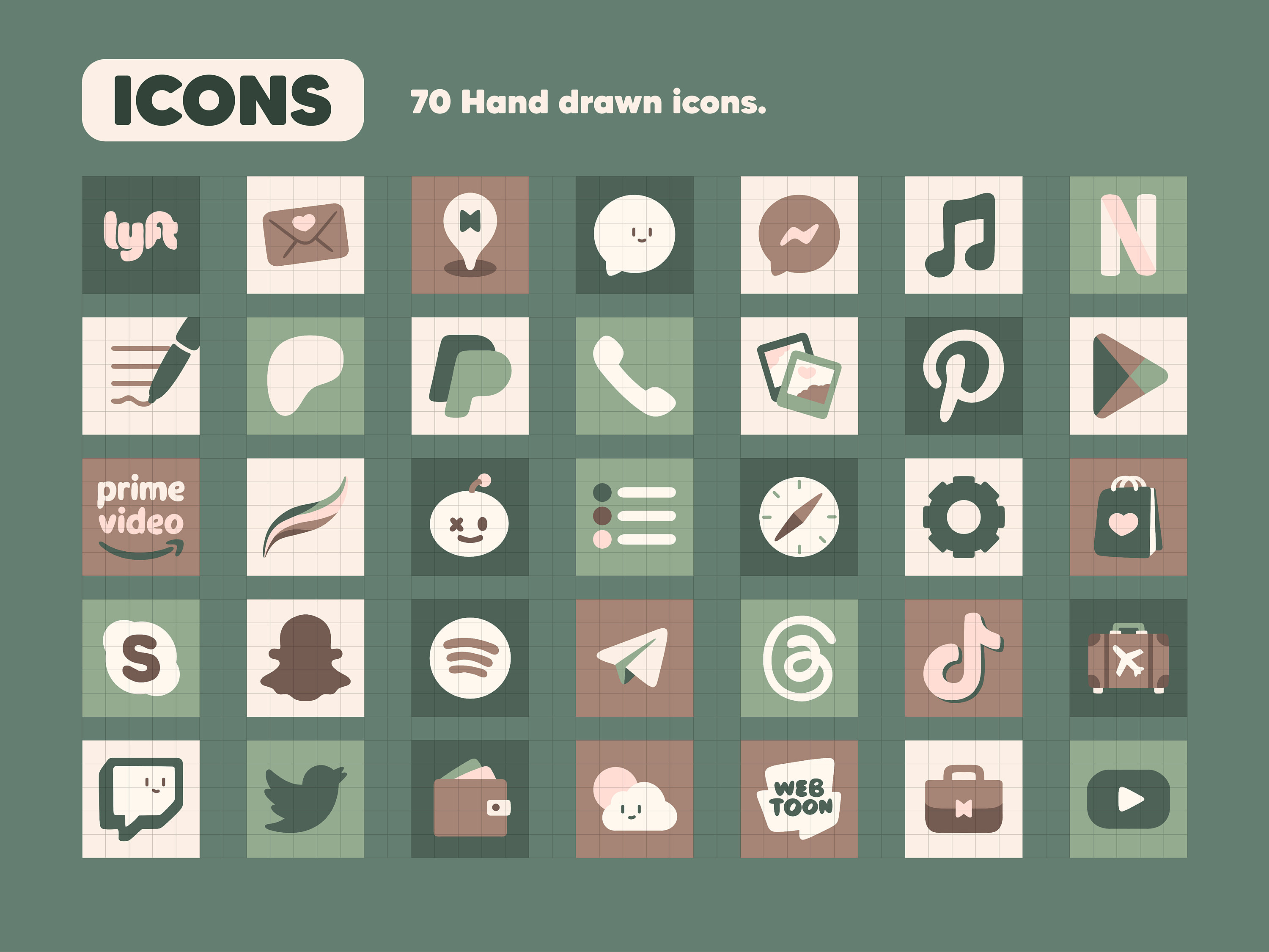 Jooncore Ios Icons App, App Icons Pack, Icons Set, Phone Icons, Ios ...