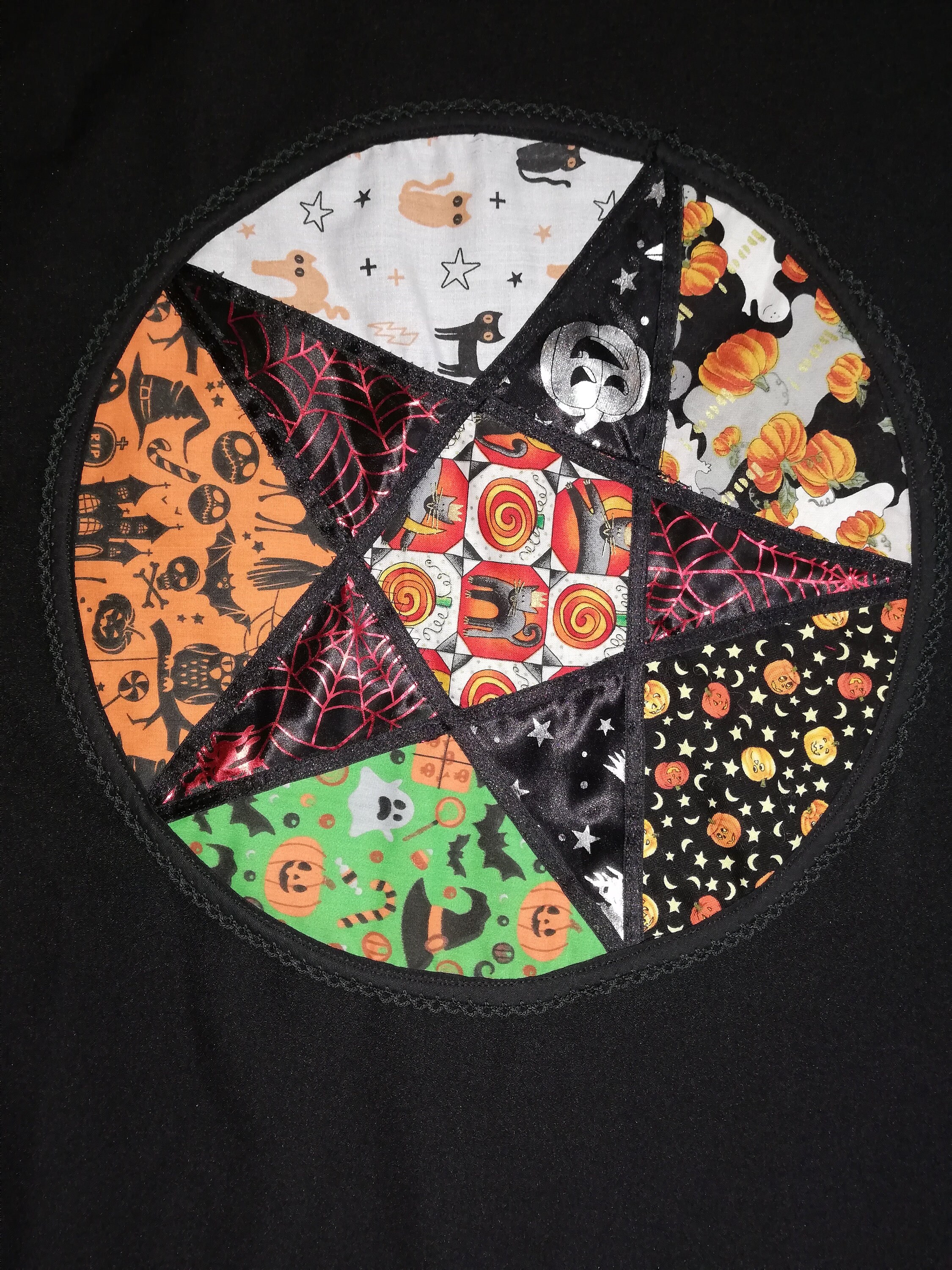 SamHAIN patchwork altar runner para rituales de Ancestros o Cenas ...