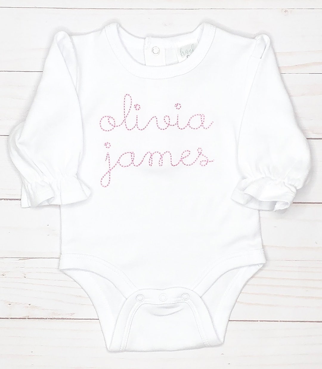 Baby Girl Monogram Coming Home Girl Bodysuit Personalized Name Baby baby-girl-monogram-coming-home-girl-bodysuit-personalized-name-baby