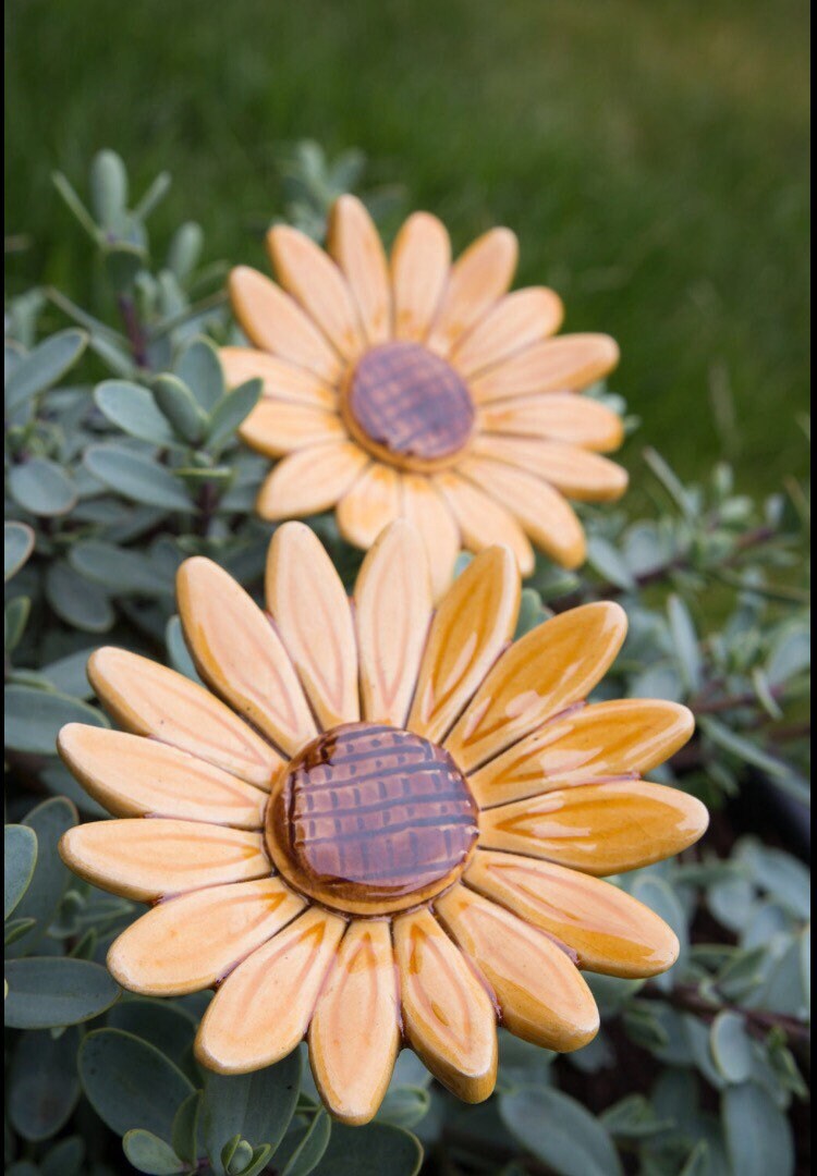 Ceramic Sunflower/daisy - Etsy