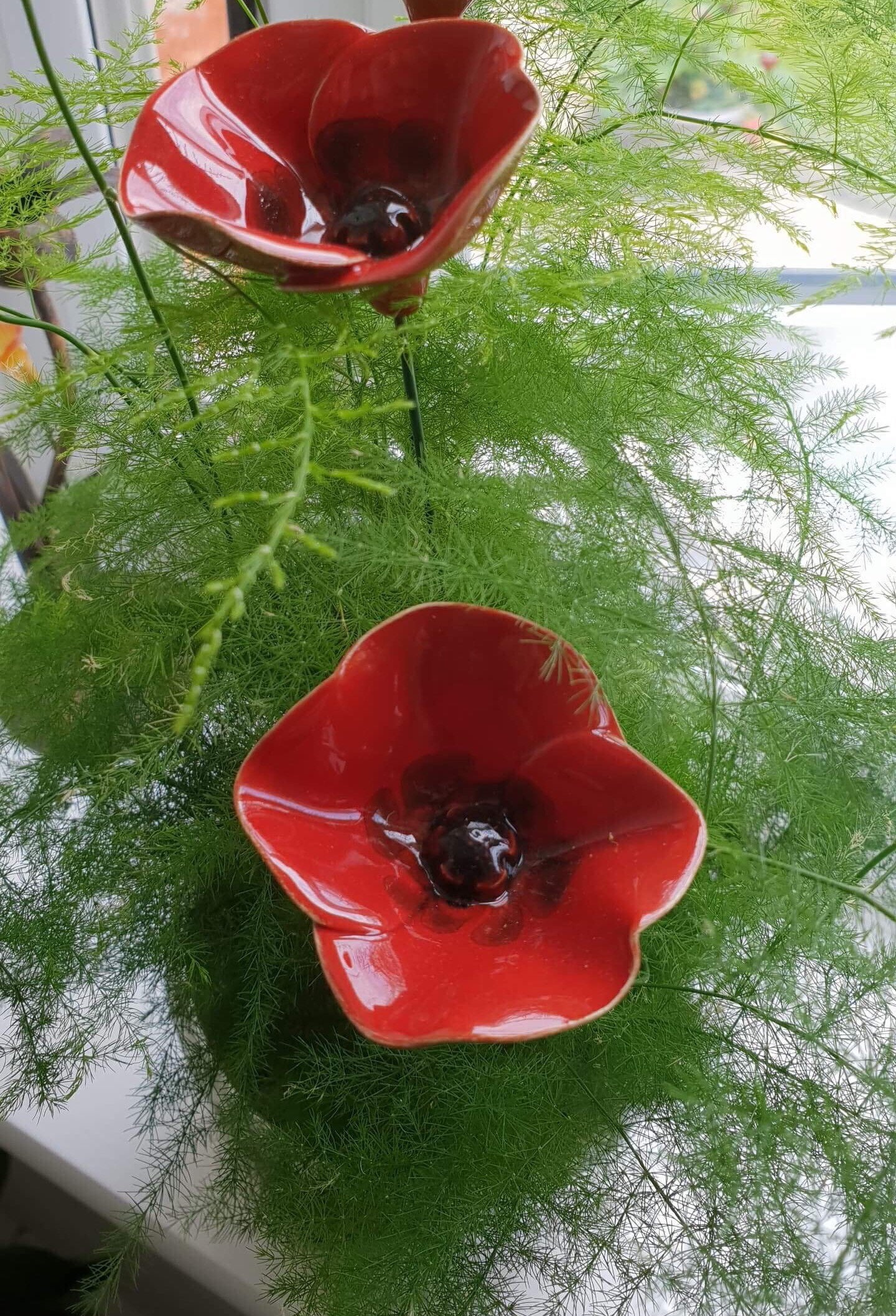 Ceramic Poppy/ Medium Size | Etsy