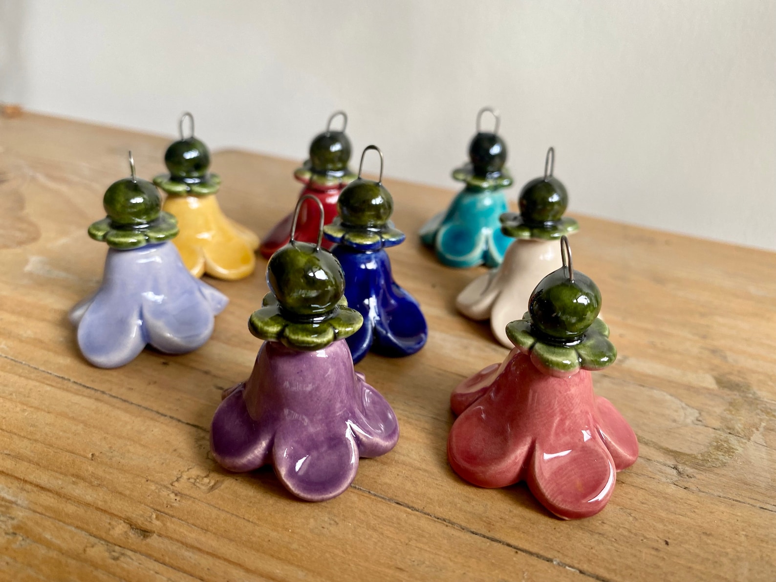 Bell Flower/ Ceramic Bell Flower / Handmade Ceramic Flower - Etsy UK