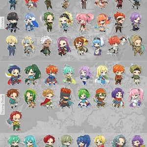 PRE-ORDER Fire Emblem 2 Charms 250 Characters Three Houses, Awakening ...