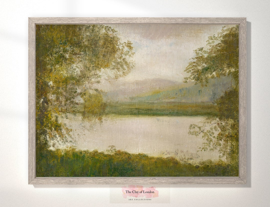 Vintage Painting Art Spring Wall Decor Digital Download Printable ...