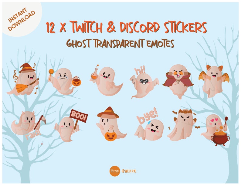 Nude Spooky Cute Halloween Ghost Haunted Twitch, Tik Tok, Discord ...