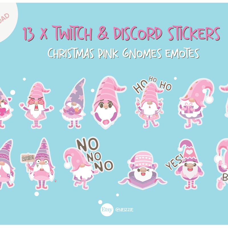 Pink Discord Template - Etsy