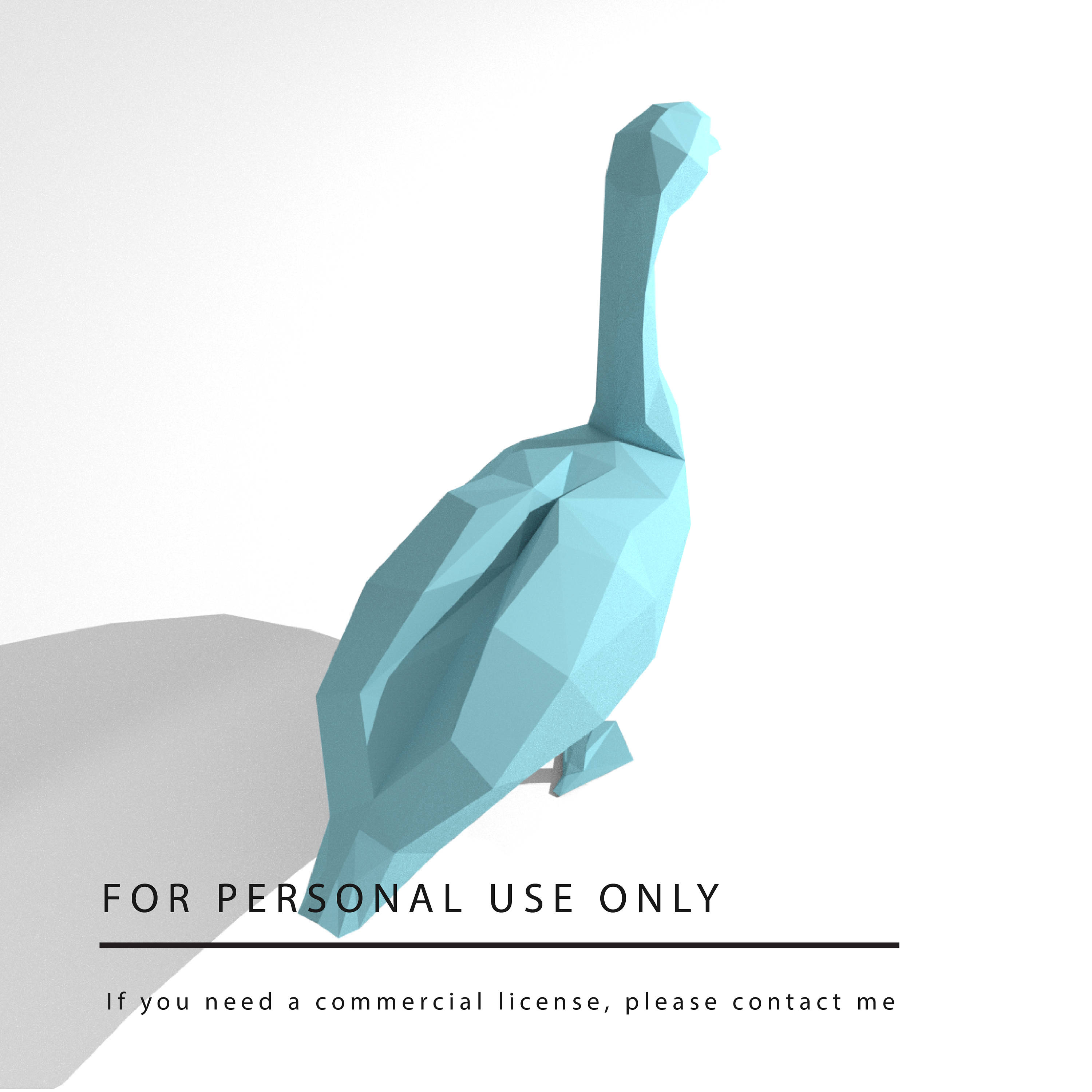 Goose 3D Model for 3D Printing. Format STL - Etsy