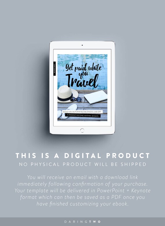 Stationery M2 Ebook Template 16 Pages \u2022 Fully Editable Keynote \u2022 Girl Boss \u2022 ...