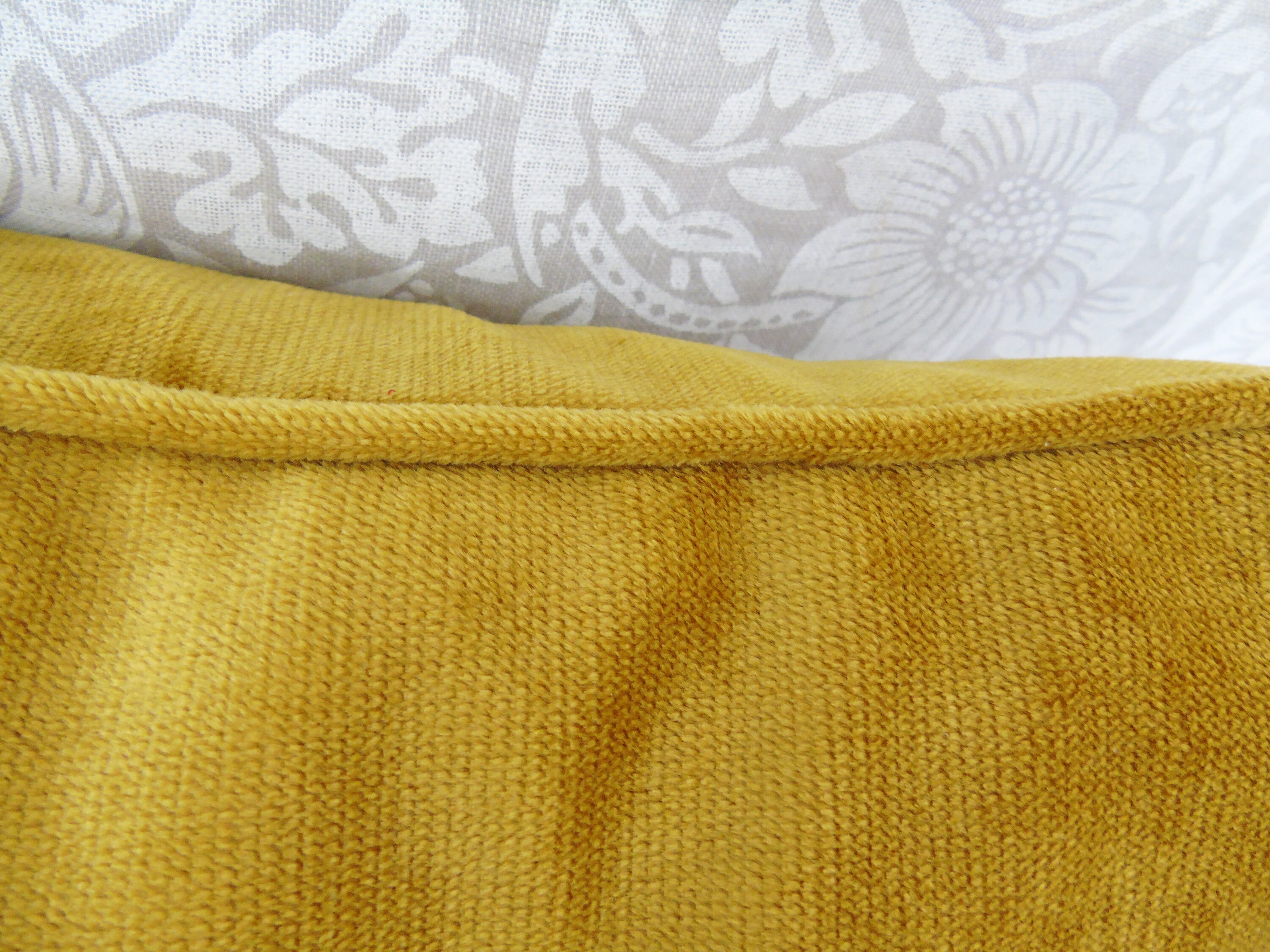 Luxury Mustard Yellow Velvet 18 X 18 Designer | Etsy