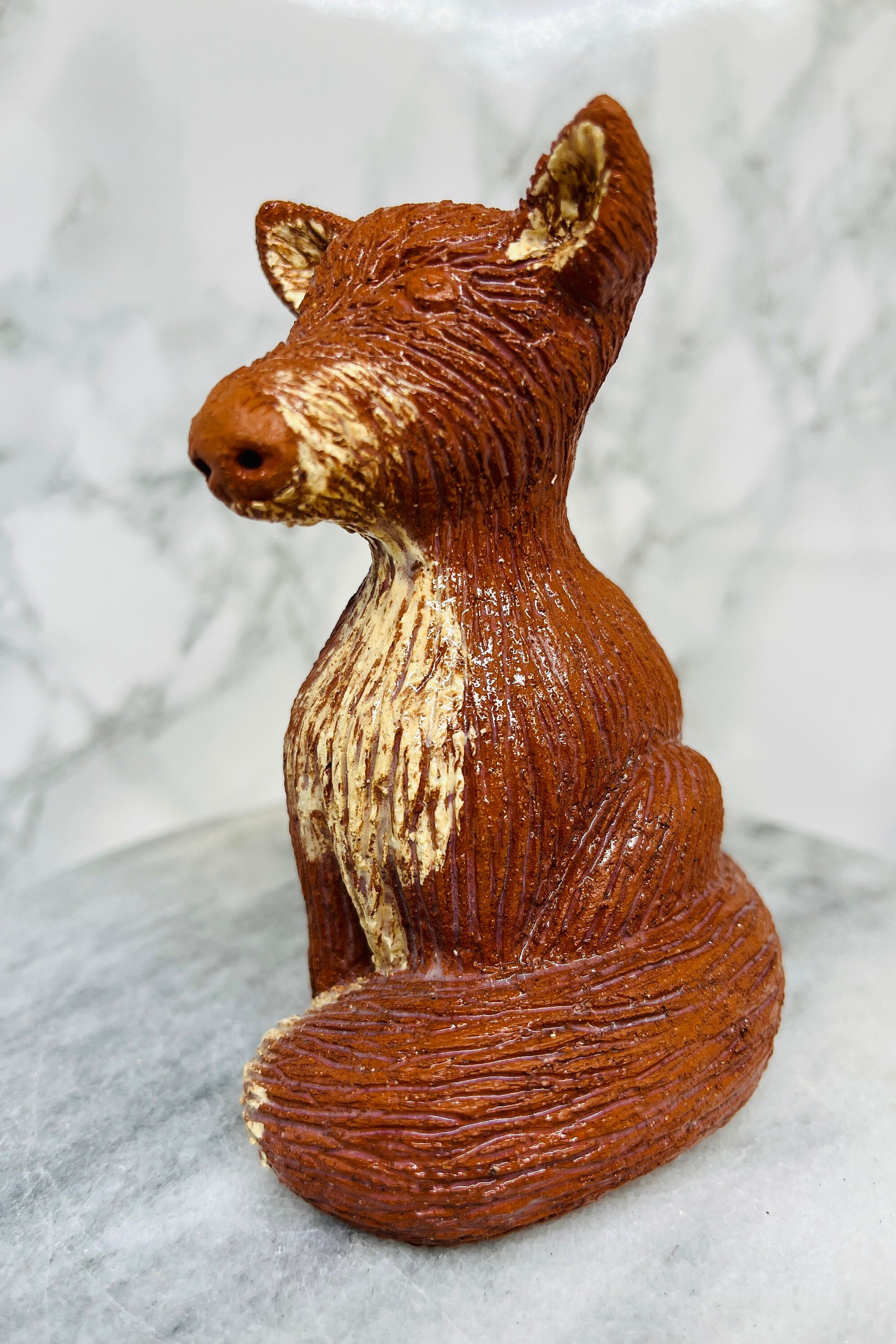 Fergus the Fox Pottery Sculpture, Ceramic Fox, Handmade Ceramics, Foxes ...