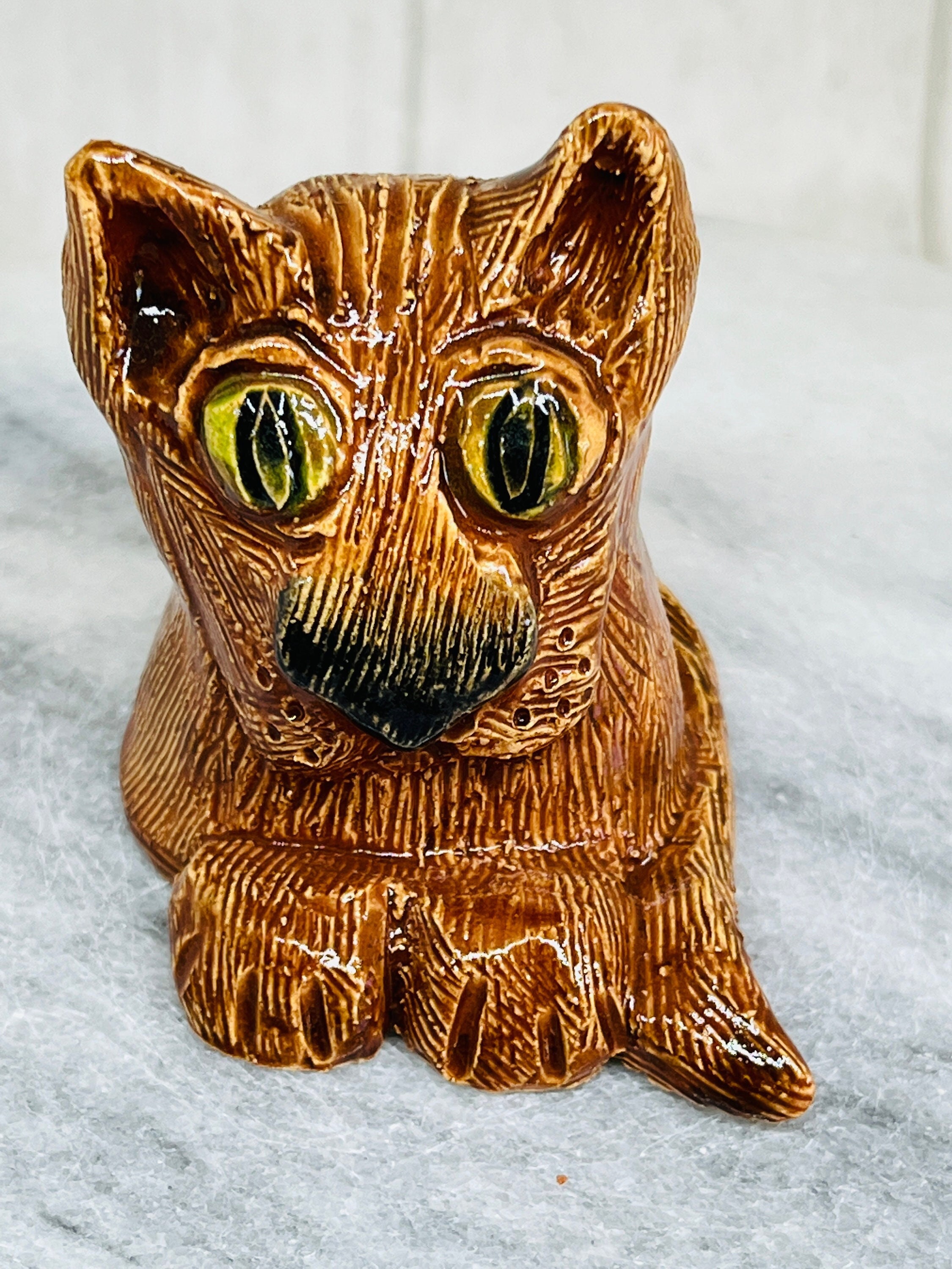 Pottery Tabby Cat Lucy the Ceramic Cat Meow Handmade - Etsy UK