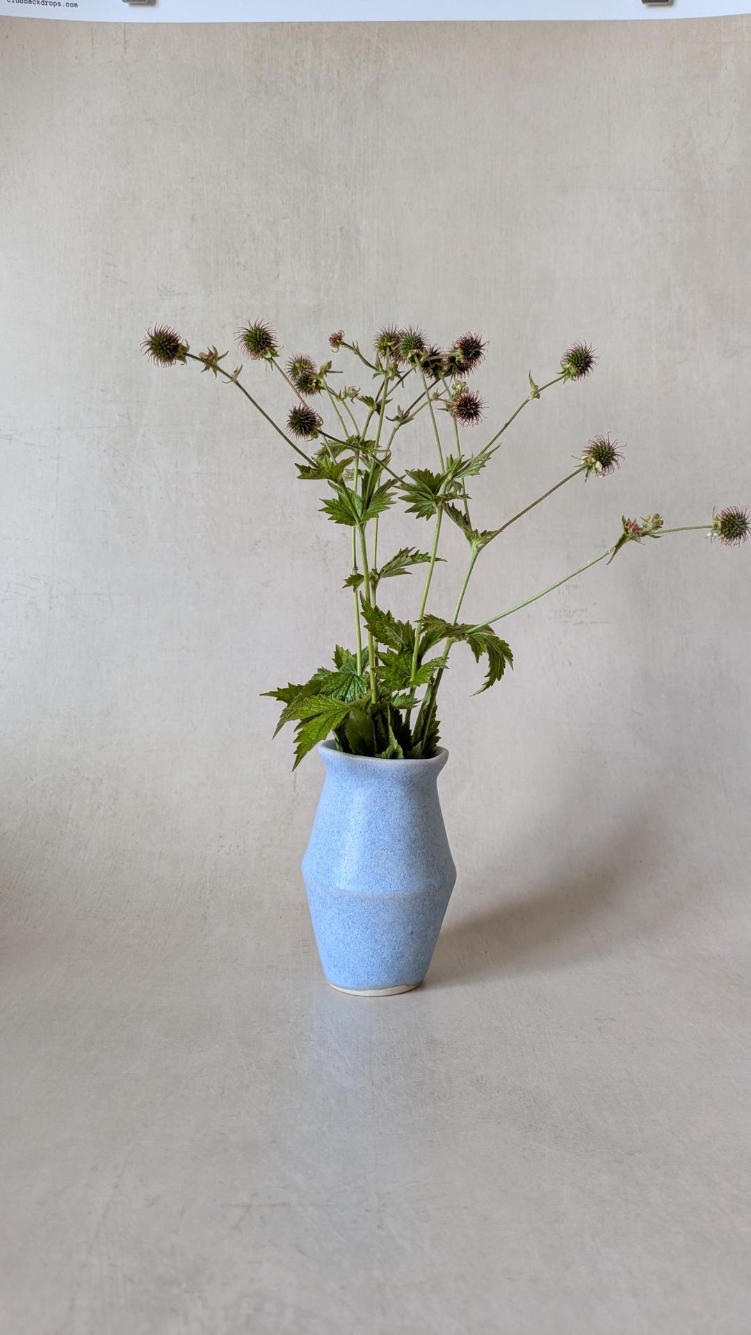 Vase With Angled Profile- Handmade Pottery - Etsy