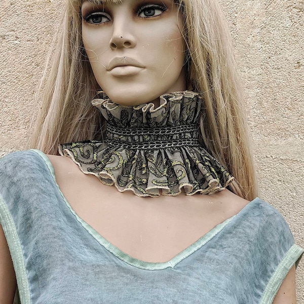 Tulle Neck Ruff - Etsy
