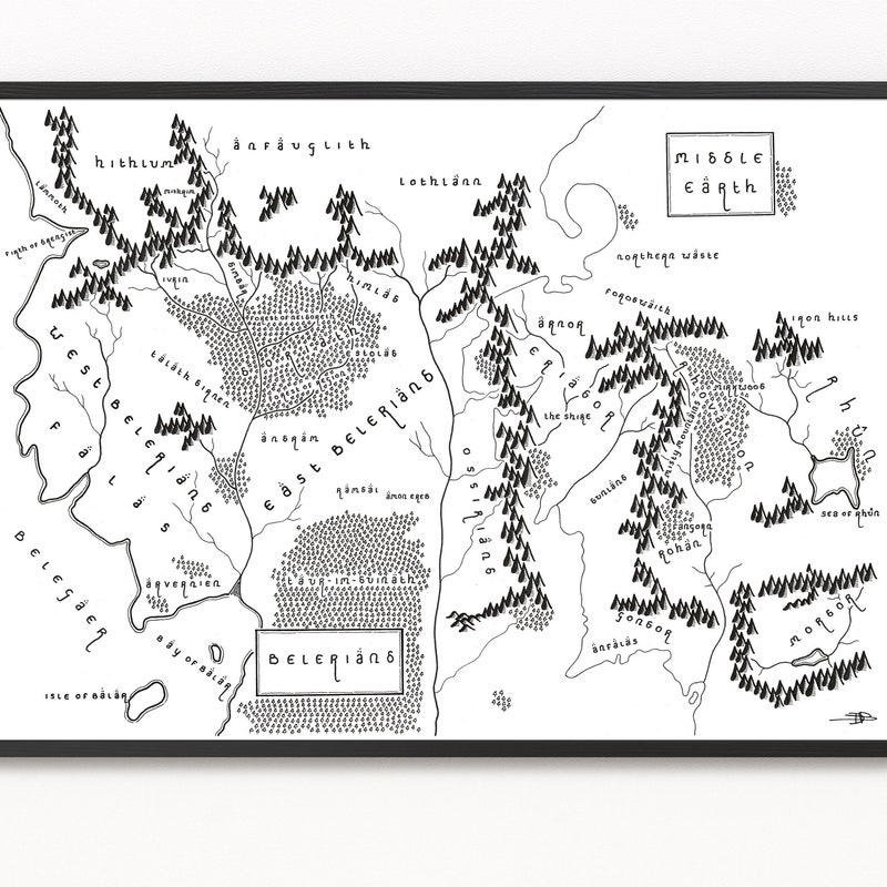 Middle Earth - Etsy