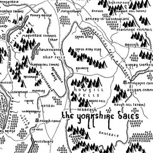 CUMBRIA Map Print | County Map | Minimalist Map Art | Wall Art | Art ...