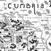 CUMBRIA Map Print | County Map | Minimalist Map Art | Wall Art | Art ...