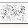 CYMRU WALES Map Print Country Map Minimalist Map Art Wall Art Art Print ...