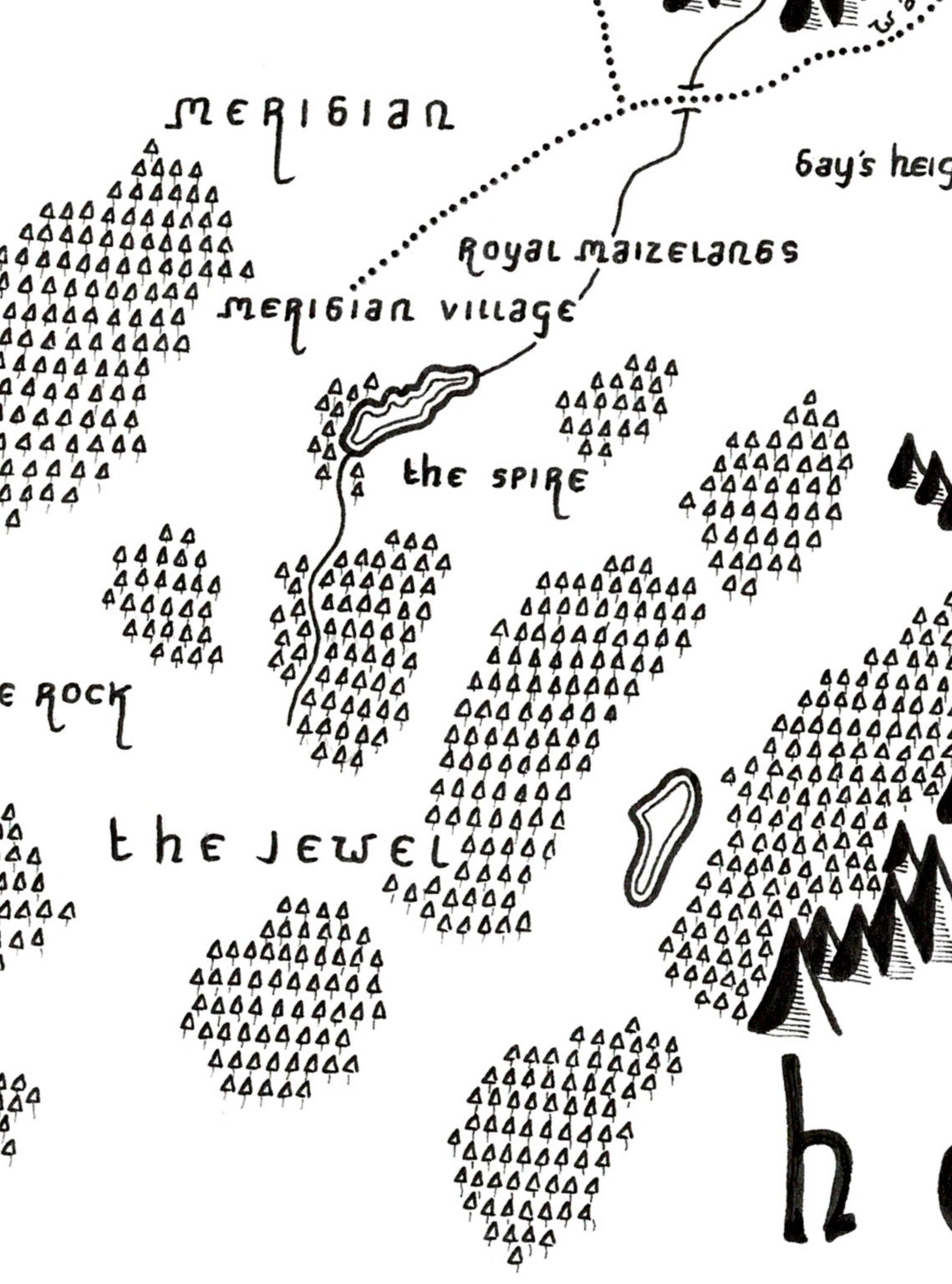 HORIZON: ZERO DAWN Map Print Game Map Minimalist Map Art - Etsy