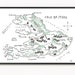 ISLE OF MULL Map Print | Minimalist Map Art | Wall Art | Art Print ...