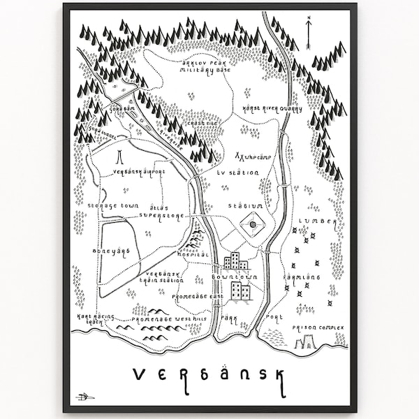 Fictional Maps - Etsy