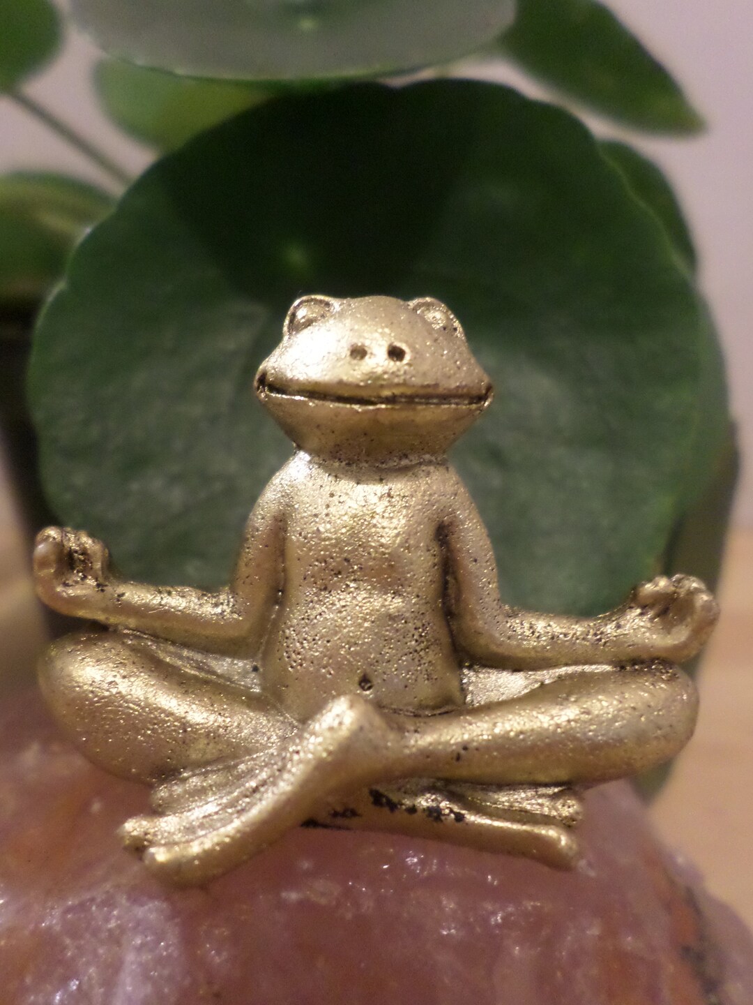 Statuettes Frogs Zen Yoga Yoginis in Plaster-symbol of Luck, Prosperity ...