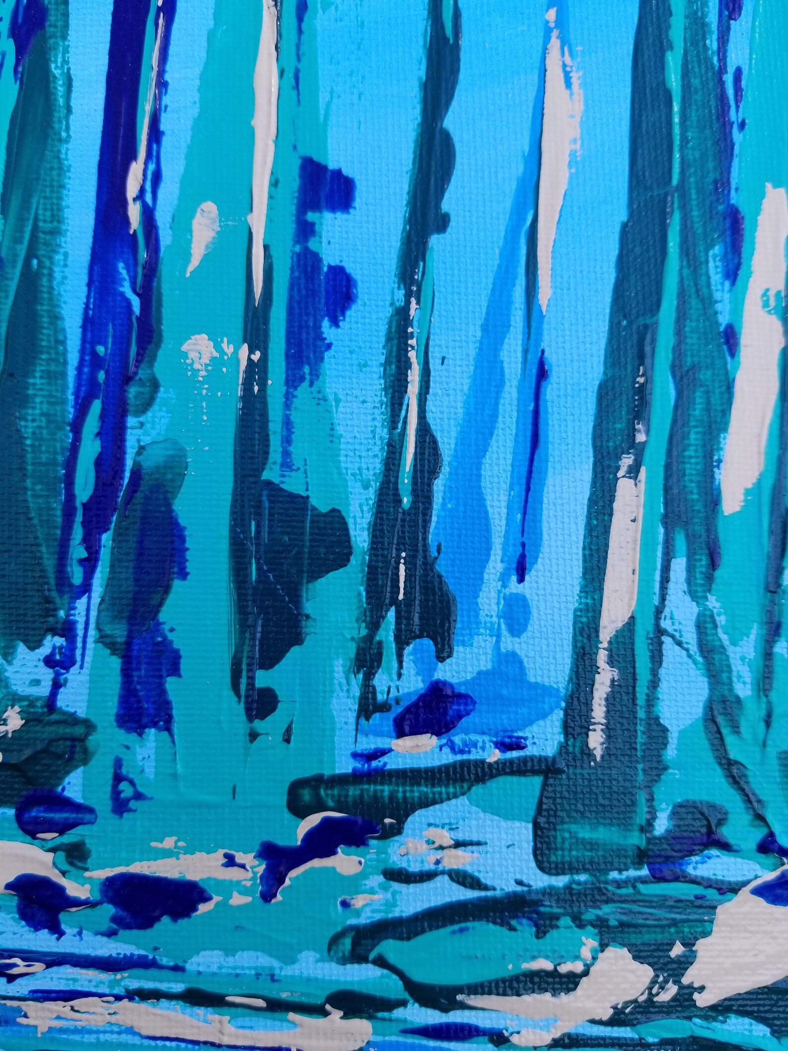 Sail Away Series 004: Original Abstract Sailboat Painting | Etsy