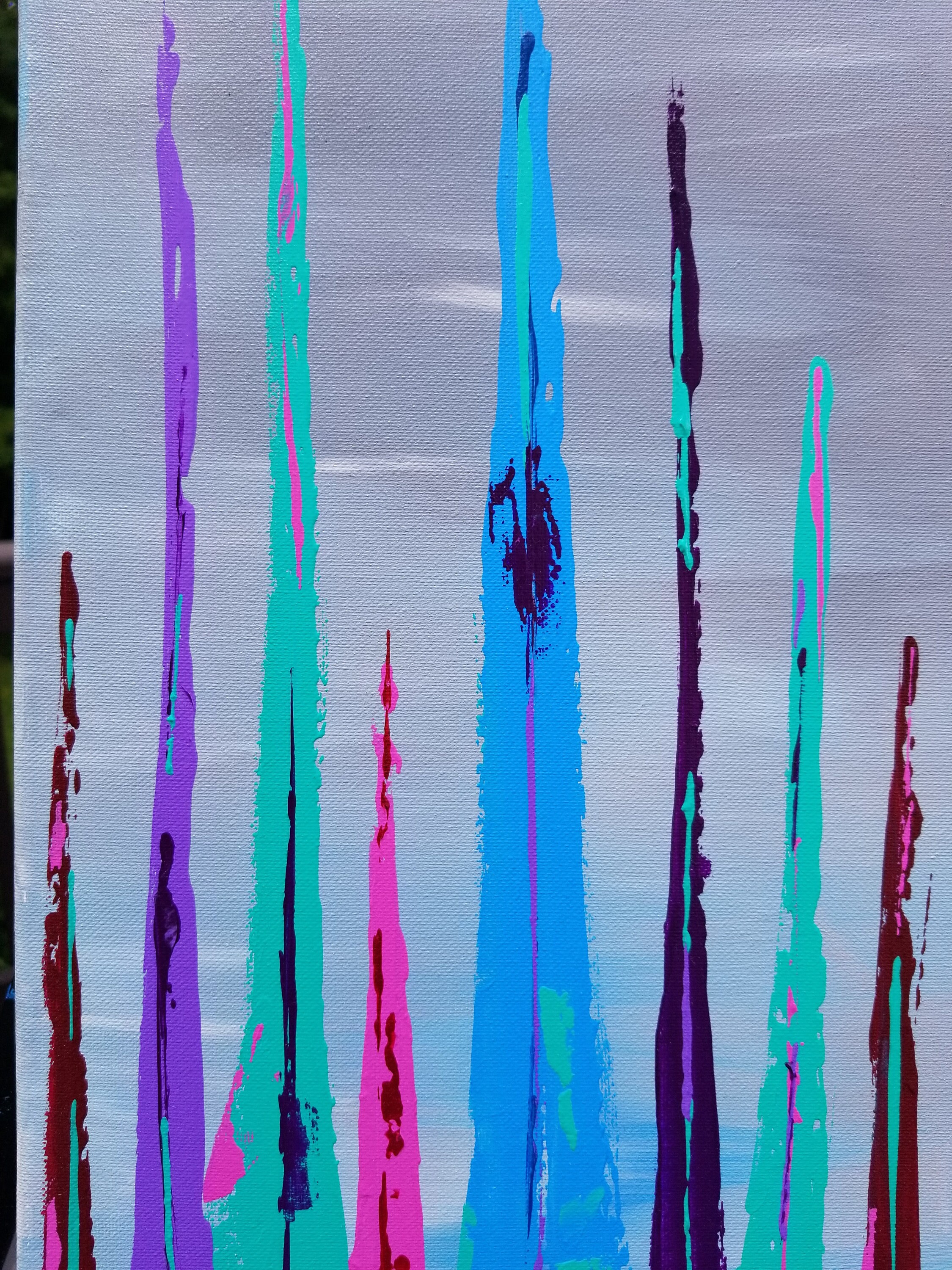 Sail Away Series 002: Original Abstract Acrylic Sailboat Painting on ...