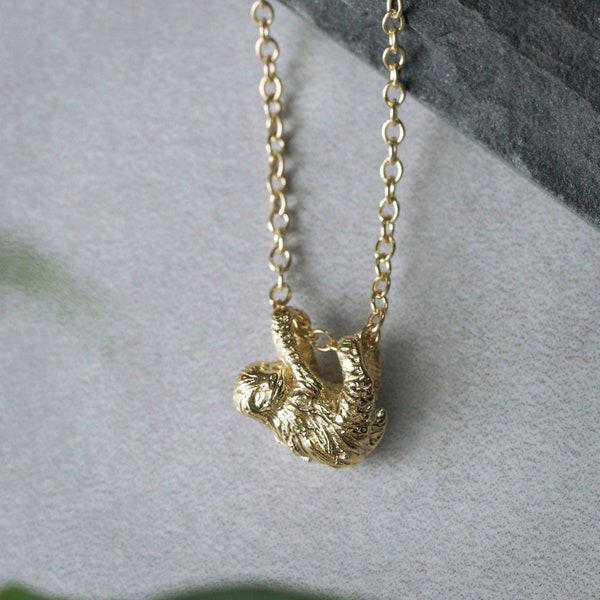 Sloth Necklace - Etsy