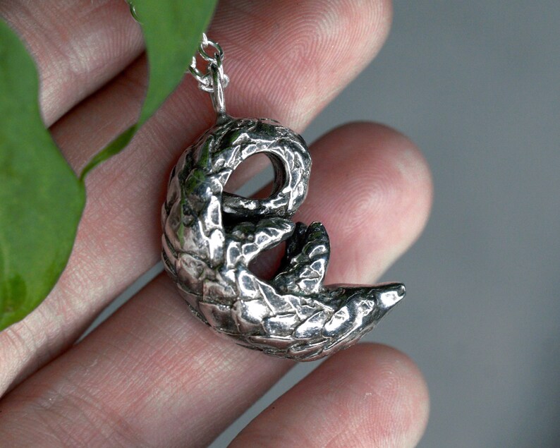 Handmade Pangolin Conservation Necklace // Save the Pangolins - Etsy