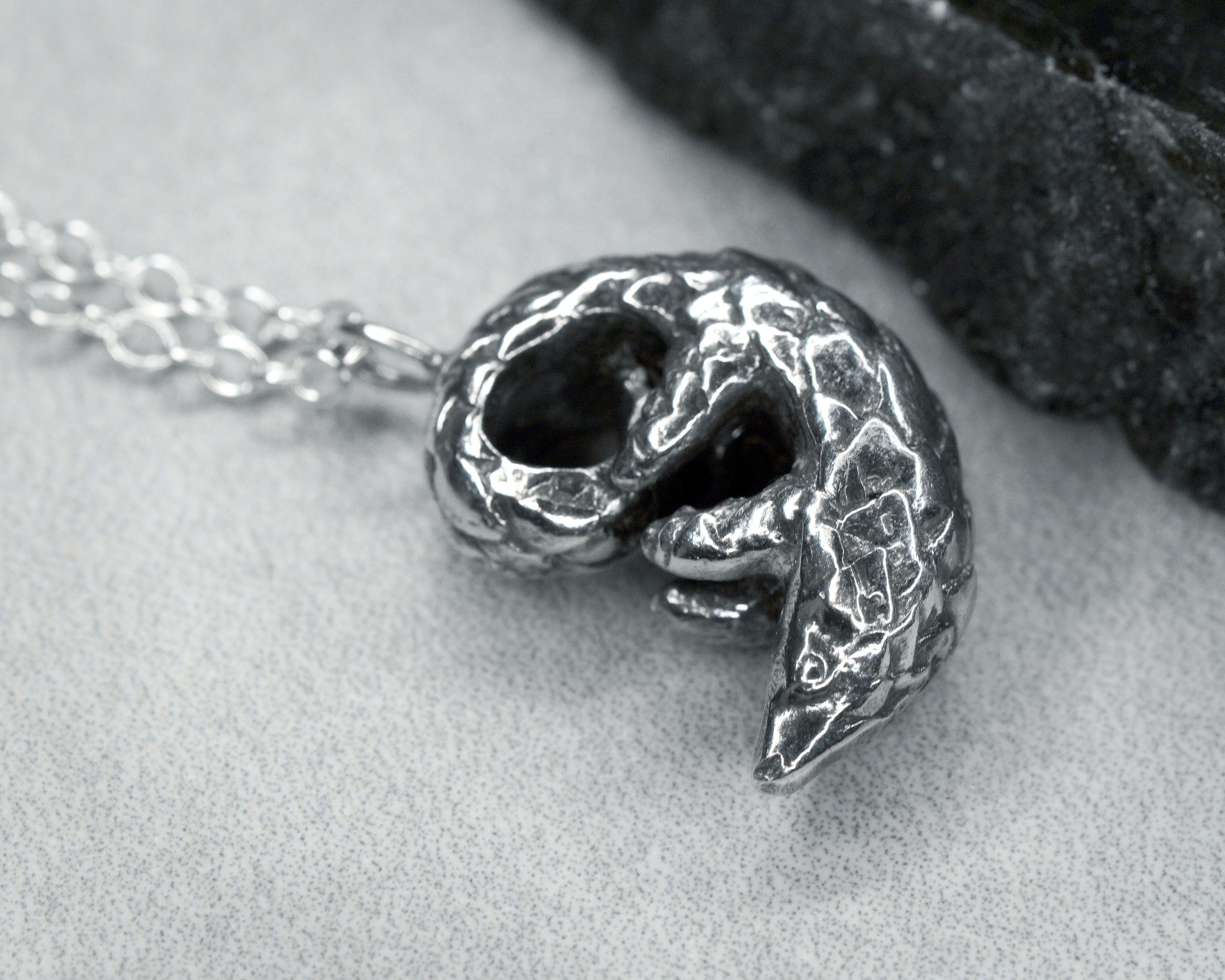 Handmade Pangolin Conservation Necklace // Save the Pangolins - Etsy