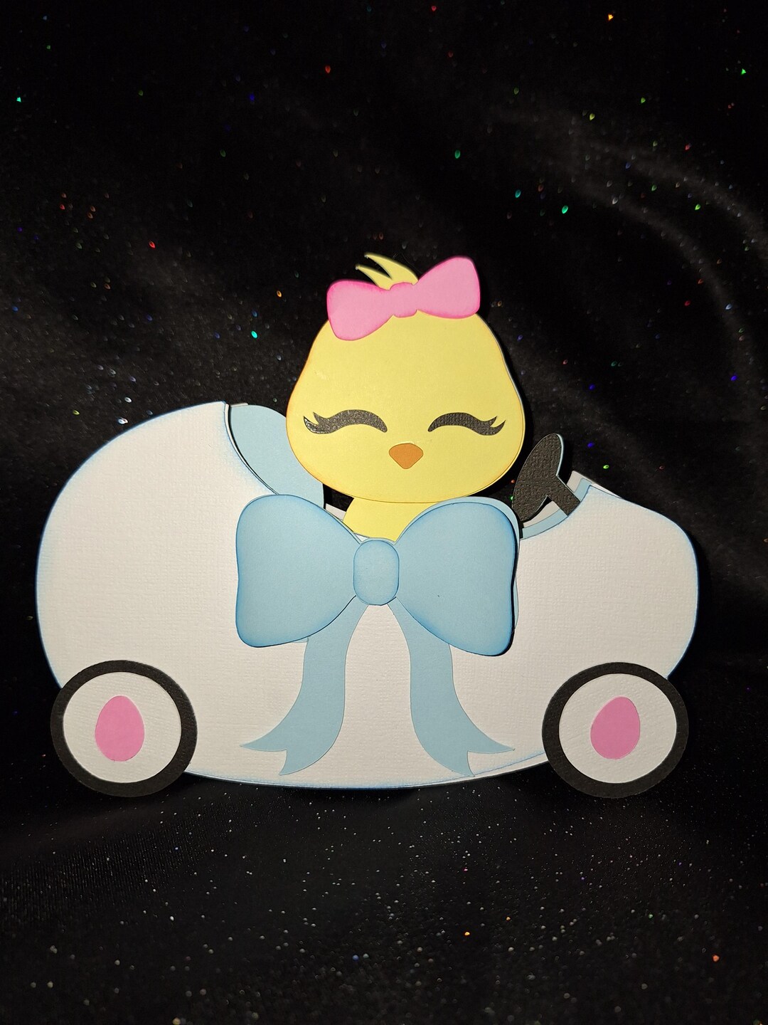 Easter Chick in Egg Convertible 3D Card - Etsy