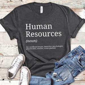 Human Resources Shirt, Hr Gifts, Hr Shirt, Human Resources Shirts, Hr ...