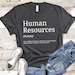 Human Resources Shirt Hr Gifts Hr Shirt Human Resources - Etsy