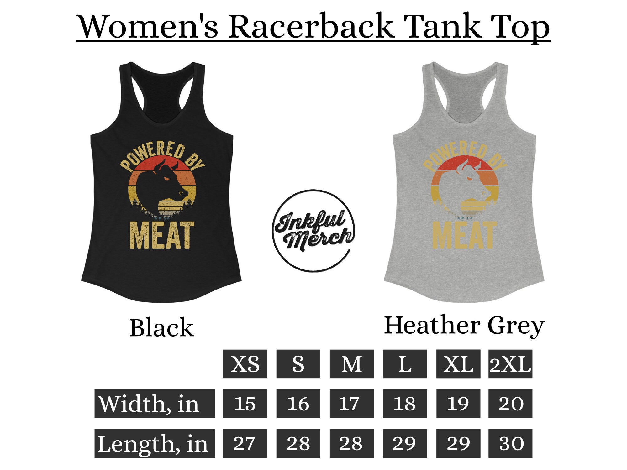 Powered by Meat Meat Lover Shirt Carnivore Shirt Tank Top - Etsy